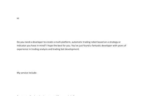 Develop Ninjatrader Ctrader Forex Trading Bot Mt4 Mt5 Tradingview Thinkorswim By Medinatjumoke
