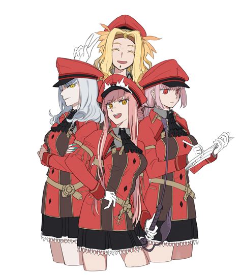 florence nightingale, medb, carmilla, and quetzalcoatl (fate and 1 more) drawn by shironojiro ...