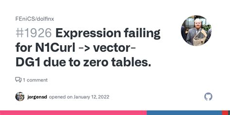 Expression Failing For N Curl Vector Dg Due To Zero Tables Issue Fenics Dolfinx