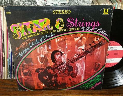 Sitar And Strings The Nirvana Sitar And Strings Group Vintage Vinyl Record Rare Vintage Vinyl