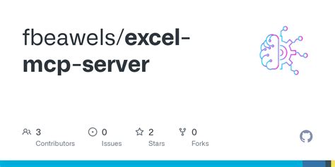 GitHub Fbeawels Excel Mcp Server