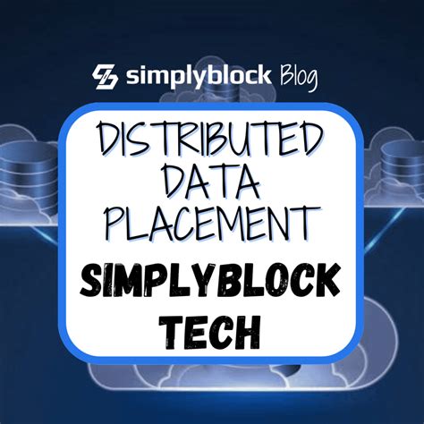 How We Built Our Distributed Data Placement Algorithm Simplyblock