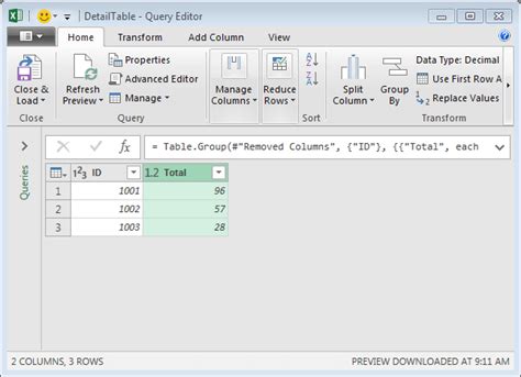 use get and transform to reconcile two lists excel university