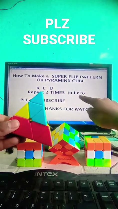 How To Make A Super Flip Pattern On Pyraminx Cube •• Shorts Youtube