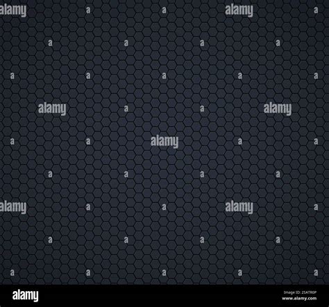 Dark Gray Technology Hexagon Honeycomb Background Vector Illustration Dark Gray Technology