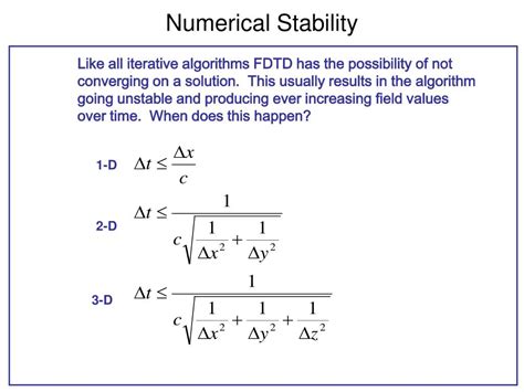 Ppt Finite Difference Time Domain Method Fdtd Powerpoint