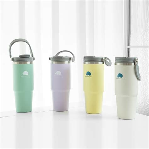 [스칸디나비안 포레스트] 고슴도치 빅핸들 텀블러 더블캡 Moz 980 Lg생활건강 가족몰