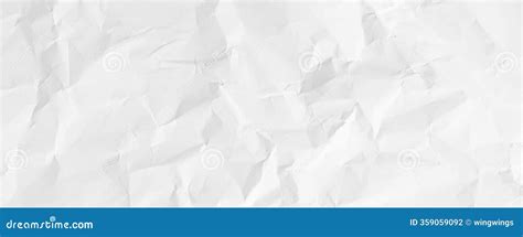 Paper White Crumpled Background Old Vintage Letter Grey Wrinkle Sheet