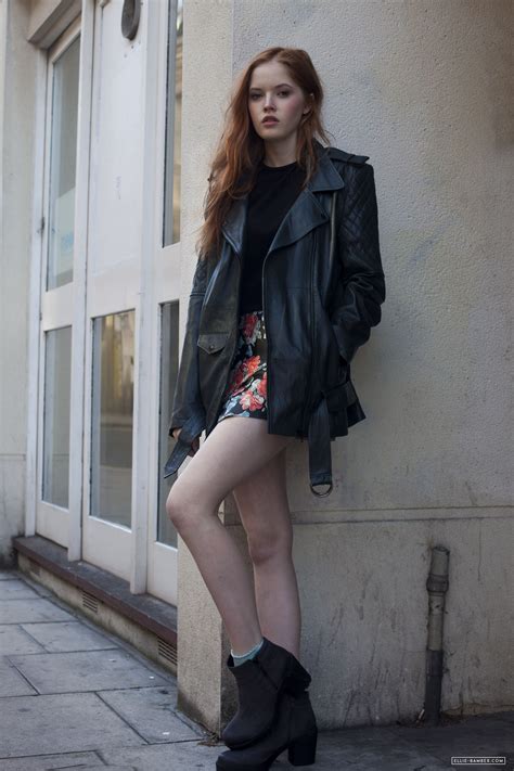 Ellie Bamber Hollywood Celebrities Model Redheads