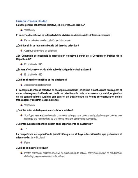 Cuestionario Segundo Parcial Derecho Procesal Del Trabajo Ii Prueba Primera Unidad La Base