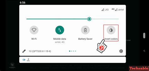 How To Turn On Invert Colors In Android Device Techsable