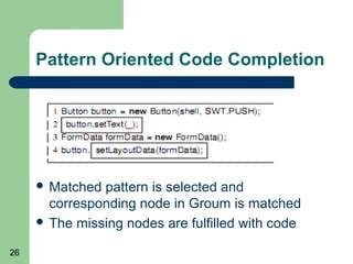 Graph Based Code Completion PPT