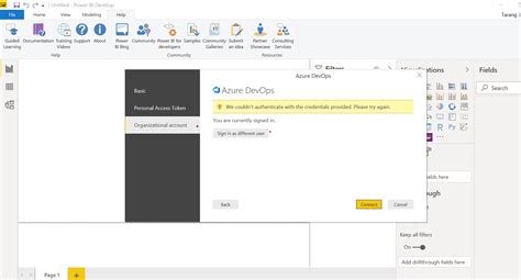 solved not able to fetch data from azure devops beta on