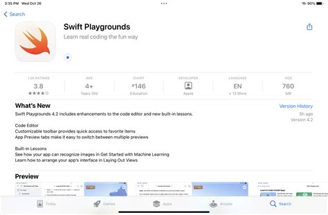 Swift Playgrounds Is Out R SwiftPlaygroundsApps