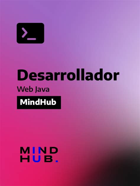 mindhub desarrollador web java pdf