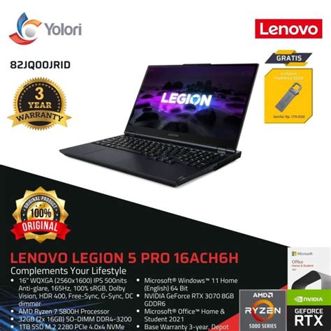 Lenovo Legion Pro Ach H R H Gb Tb Ssd Nvidia Rtx Gb Windows Ohs