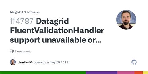 Datagrid Fluentvalidationhandler Support Unavailable Or Undocumented · Issue 4787 · Megabit