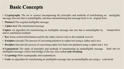 Cryptography And Network Security Ch1 4 Pptx