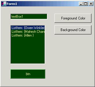 ColorDialog How To Use