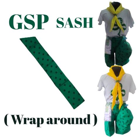 Gsp Sash Only Girl Scout Sash Only Gsp Sash One Size Only Lazada Ph