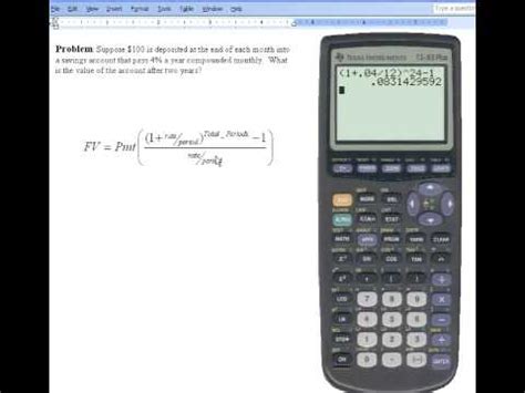 AnnuityF Increasing Annuity Immediate Formula