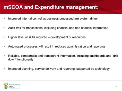 cigfaro conference 2017 mscoa and expenditure management ppt download