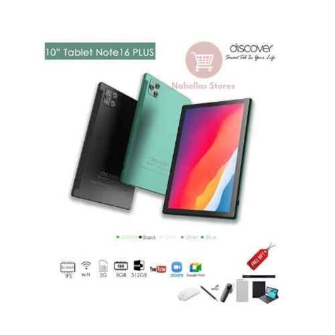 Discover Note 16 Plus 5g 101 512gb Rom 8gb Ram And 6000mah