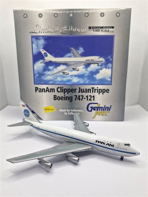 Gemini Jets 1400 Pan American World Airways N747pa Boeing 747 100
