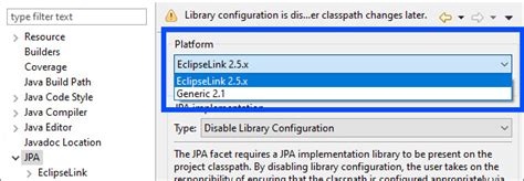 Java Installingupdating Eclipselink In Eclipse Dali Stack Overflow