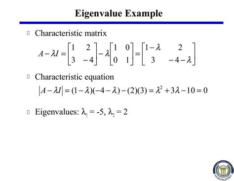 eigen values and eigen vectors engineering