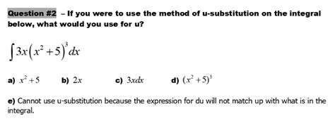 Solved Question If You Were To Use The Method Of Chegg
