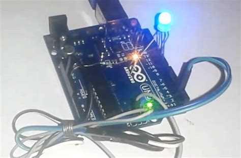 Управление трехцветным светодиодом по Wi Fi с помощью Arduino Uno схема и программа