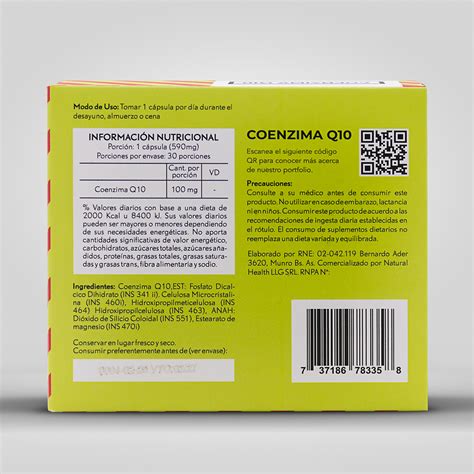 Coenzima Q10 Leguilab Health And Care