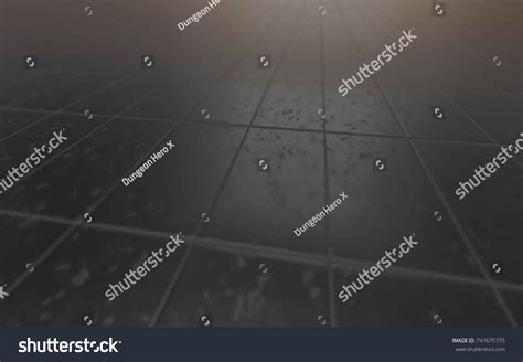 Perspective Tiles Texture 3d Illustration Tiles Stock Illustration