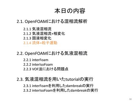 Openfoamによる混相流シミュレーション入門 Pdf Physics Science