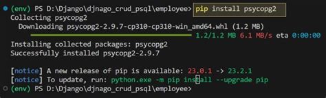 Django Crud Example With Postgresql