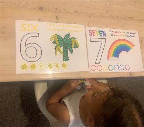 fun play doh activity with numbers 1 10 etsy