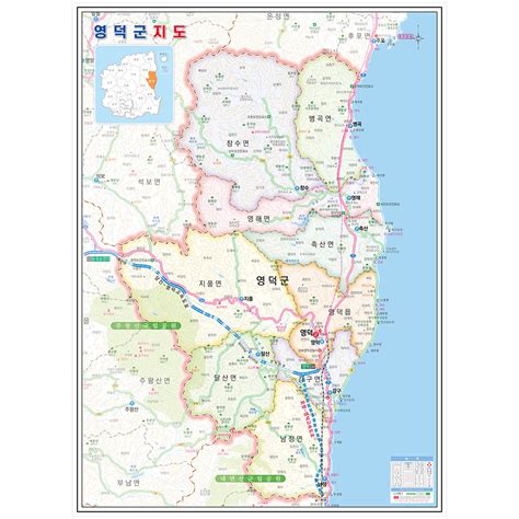 경상북도 영덕군 관광지도 무료 다운로드 받기 우리나라 영덕 여행지 추천 네이버 블로그