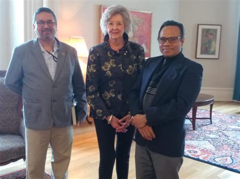 Kawser Ahmed Phd On Linkedin It Was An Honour To Meet Her Honour And