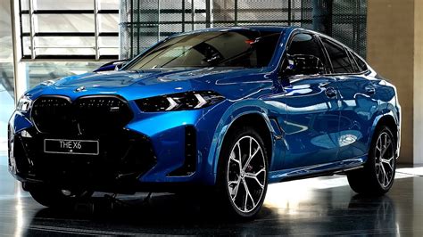 New Bmw X6 M60i Xdrive Facelift 2024 First Look Exterior Interior