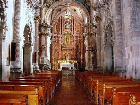 Paseo Por México Interior De Santuario Nuestra Señora De Guadalupe En