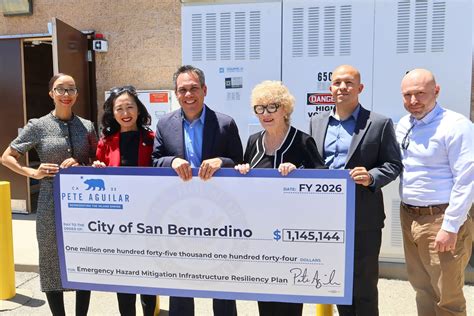 San Bernardino Receives 1 15m From Feds For Disaster Prep