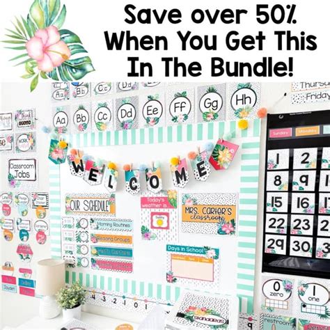 Multiplication Facts Number Posters Skip Counting Posters Tropical Classroom