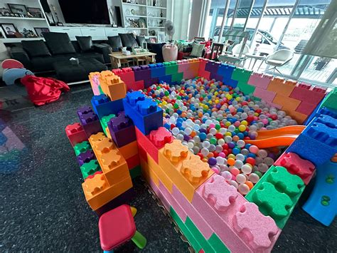 Colourful Lego Ball Pit Rental For Parties Party People