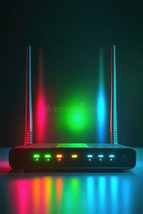 Colorful Multi Speed Wi Fi Router Stock Image Image Of Access Performance 363729305