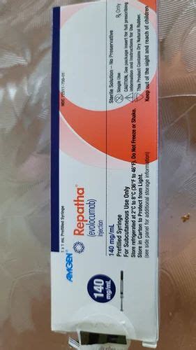 Amgen Evolucumab Repatha Sure Click 140mg Injection For Clinical