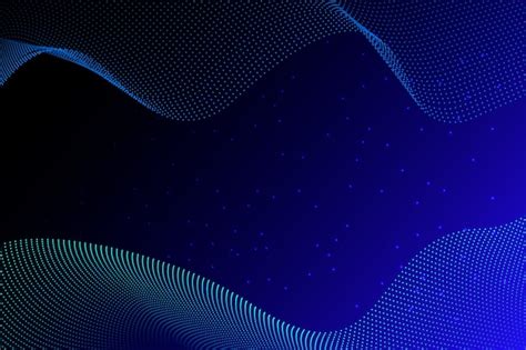 Free Vector Gradient Particle Wave Background