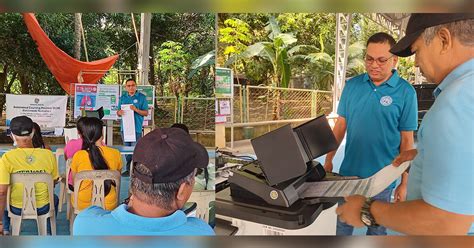 COMELEC Holds ACM Demonstration In Hermosa Bataan