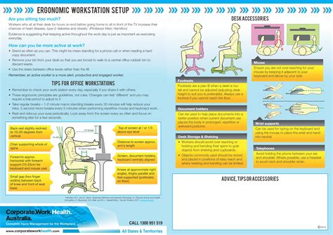 Free Posters Ergonomics Manual Handling Ohs And Office Stretches