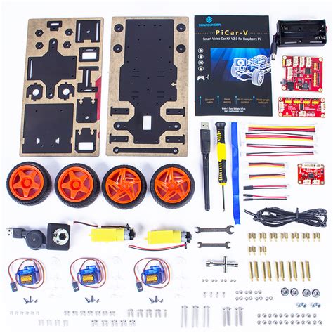 SunFounder PiCar V Smart Robot Video Car V Kit For Raspberry Pi B Alexnld